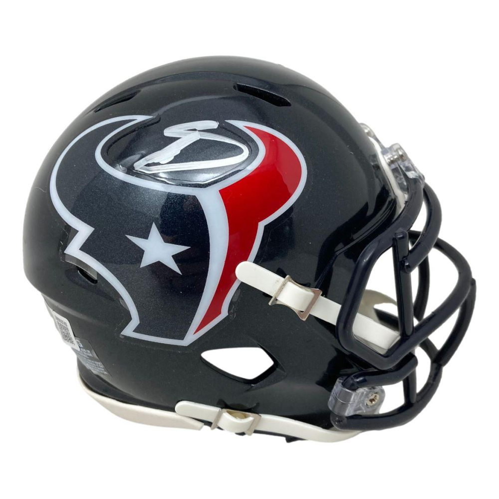 Stefon Diggs Signed Texans Speed Mini Helmet (Beckett) | Pristine Auction