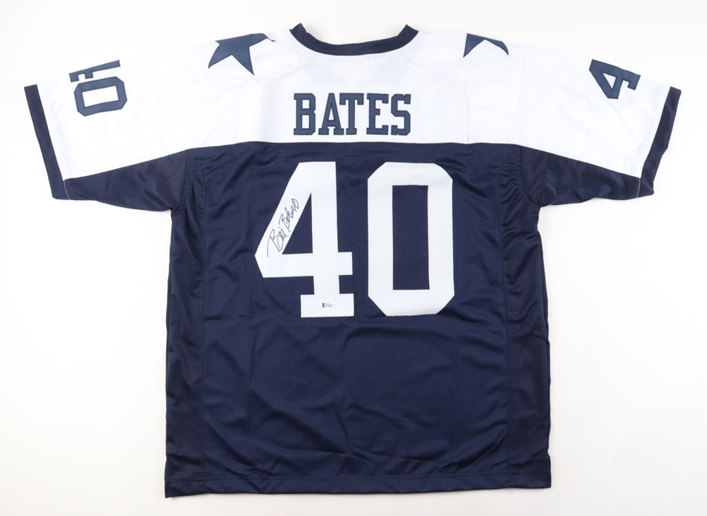 Bill Bates Signed Jersey (Beckett) | Pristine Auction