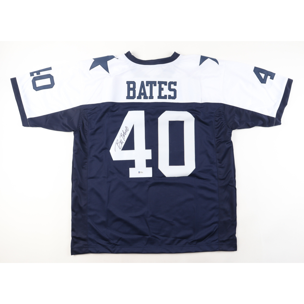 Bill Bates Signed Jersey (Beckett) | Pristine Auction