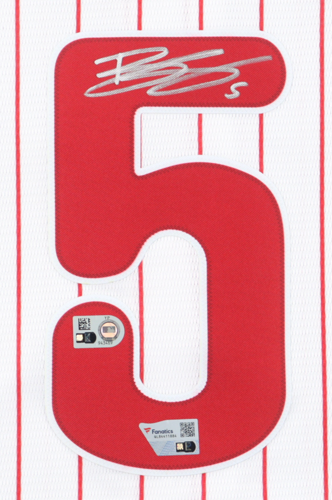Bryson Stott Signed Phillies Jersey (Fanatics & MLB) | Pristine Auction