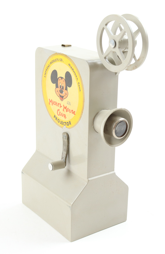 1955 Walt Disney Mickey Mouse Club Complete News Reel Projector & Films ...