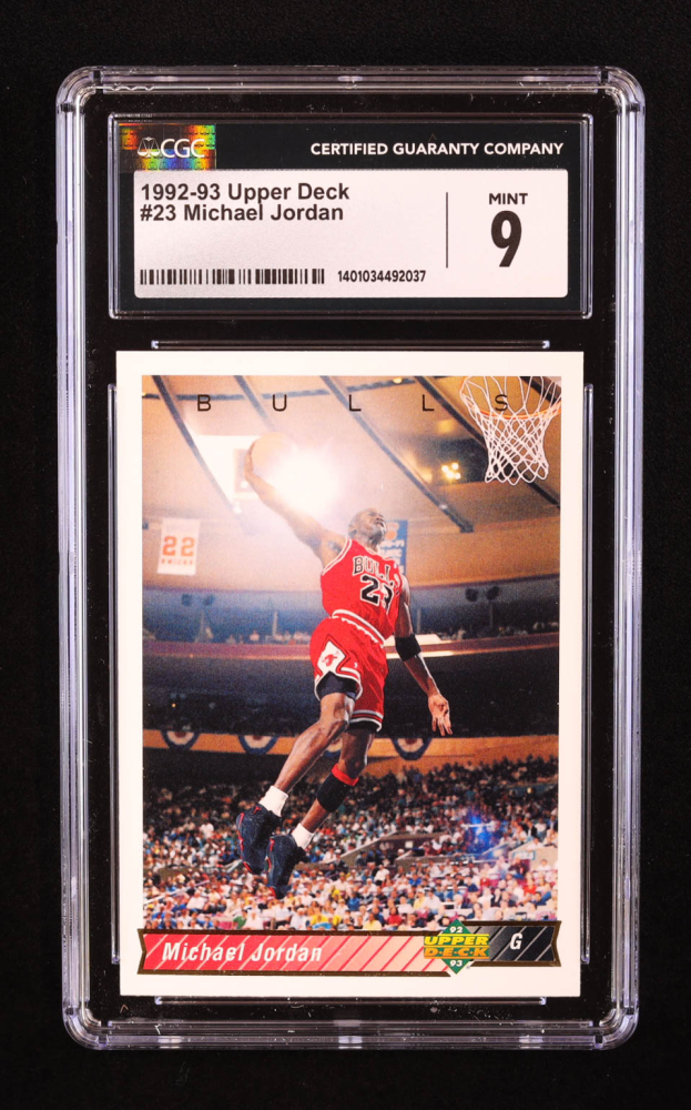 Michael Jordan 1992-93 Upper Deck #23 (CGC 9) | Pristine Auction
