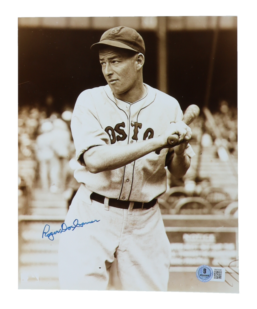 Roger "Doc" Cramer Signed Red Sox 8x10 Photo (Beckett) | Pristine Auction