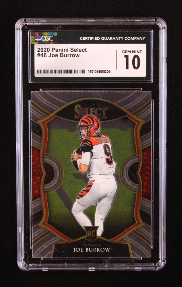 Joe Burrow 2020 Select #46 RC (CGC 10) | Pristine Auction