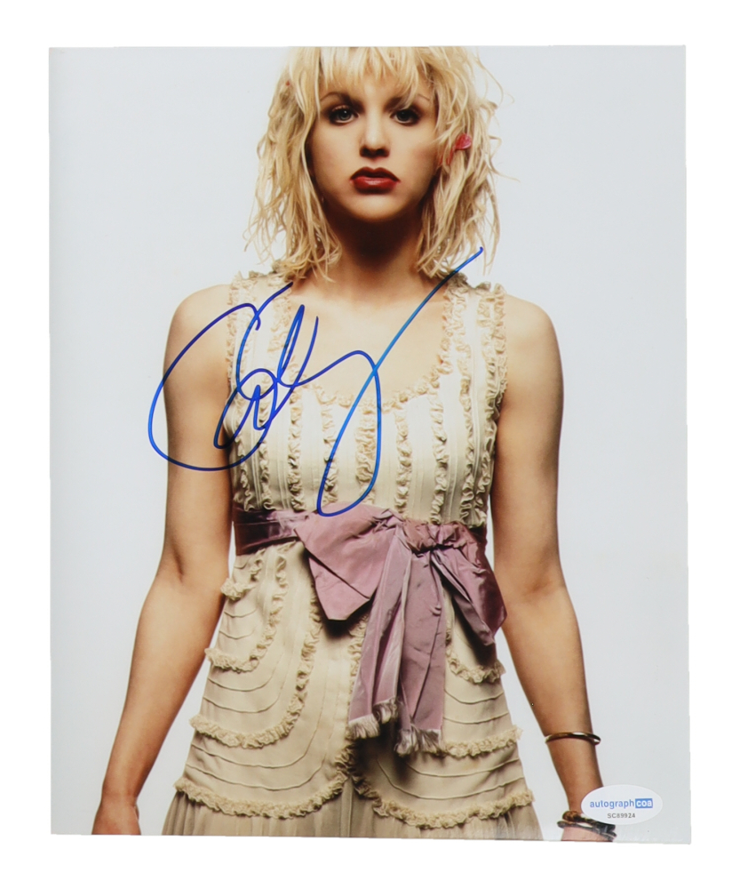 Courtney Love Signed 8x10 Photo (AutographCOA) | Pristine Auction