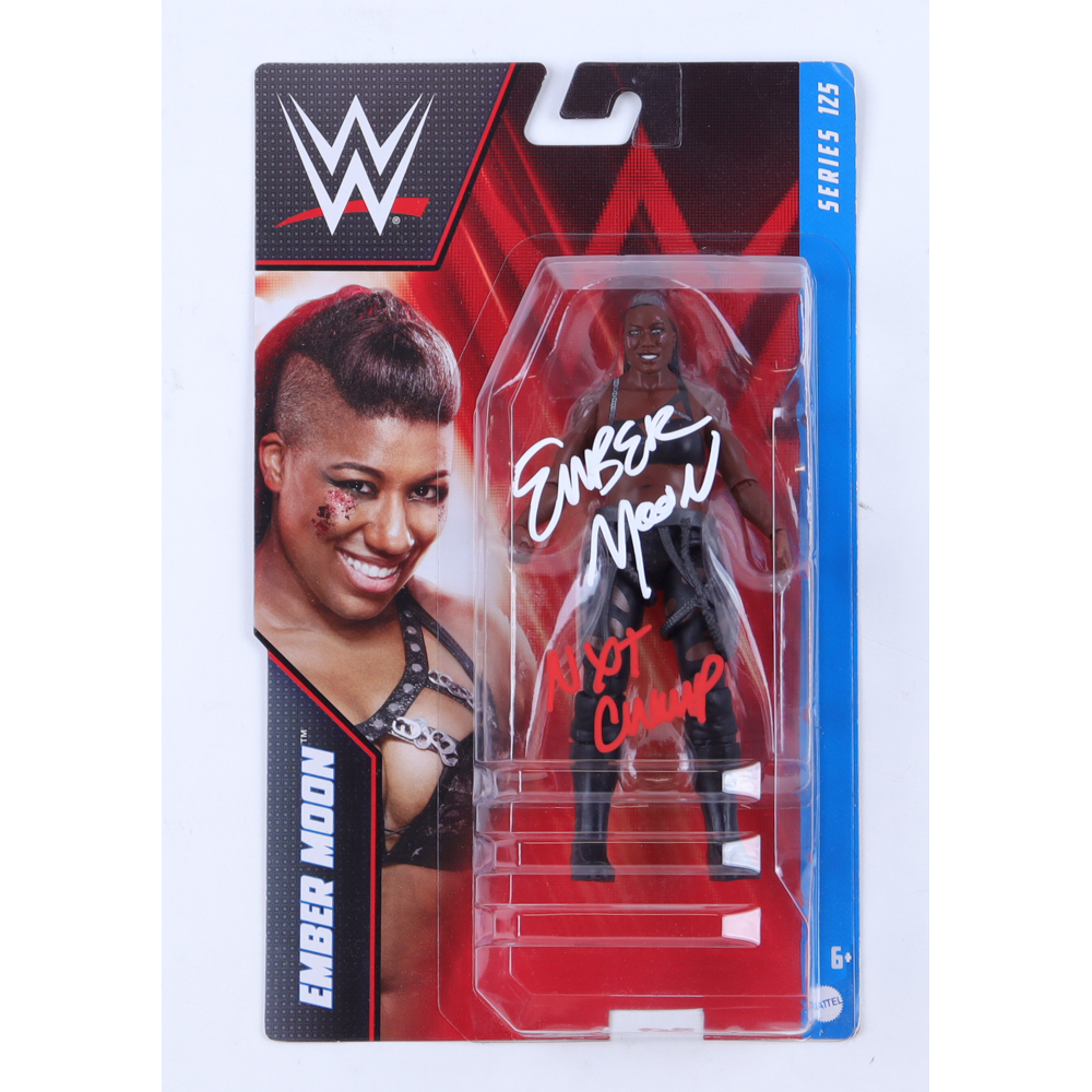 Ember Moon Signed WWE Action Figure Inscribed "NXT Champ" (JSA ...