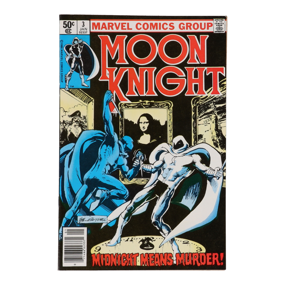 1981 "Moon Knight" Issue #3 Marvel Comic Book | Pristine Auction