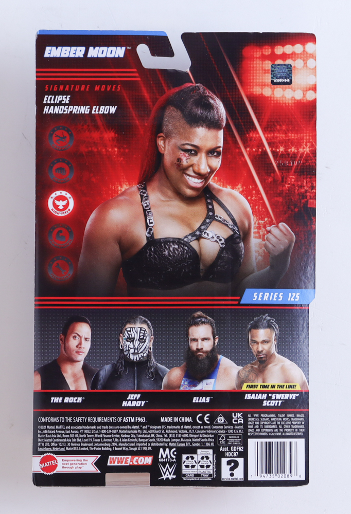 Ember Moon Signed WWE Action Figure (JSA) | Pristine Auction