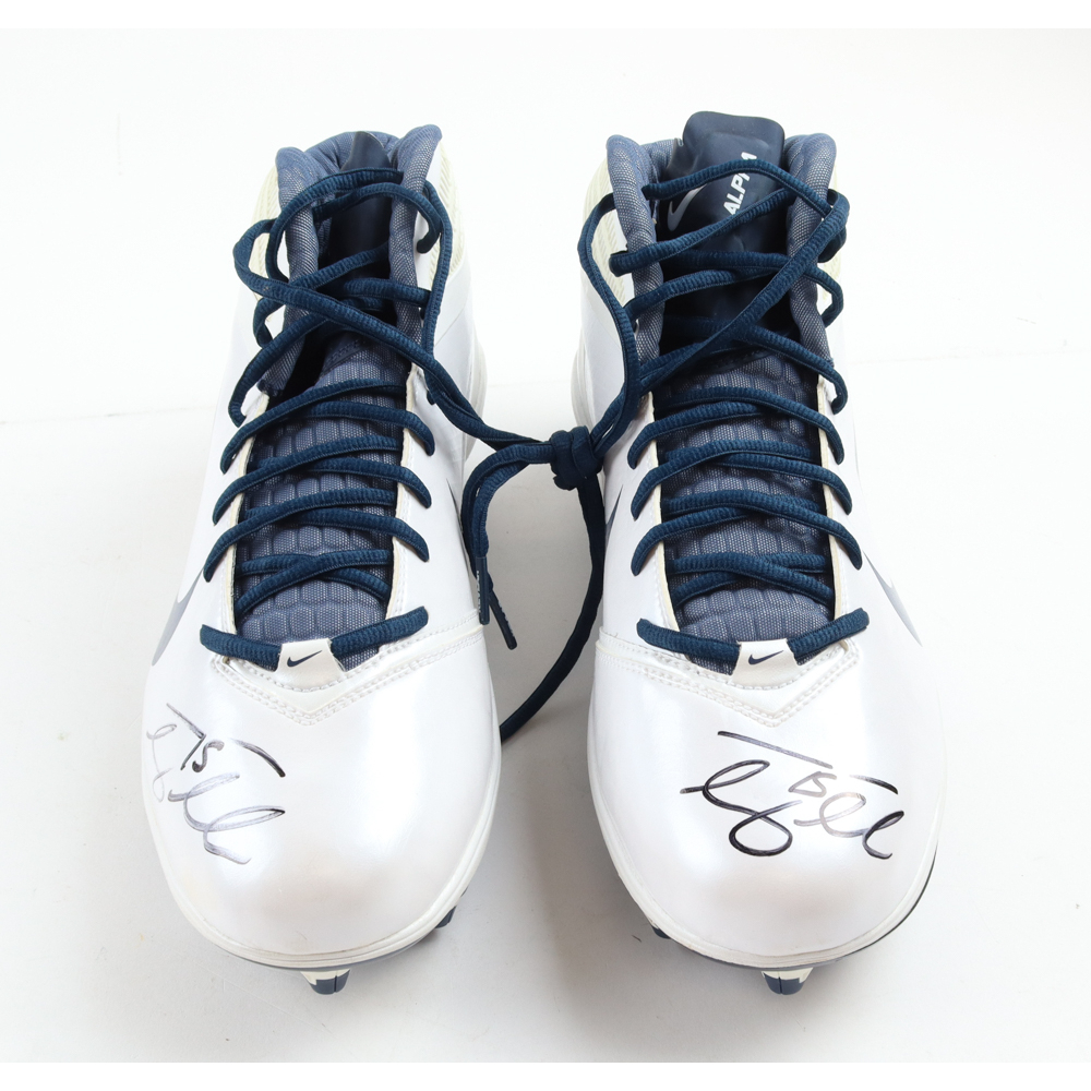 Tim Tebow Signed Personally Owned & Worn Pair Of Nike Football Cleats ...