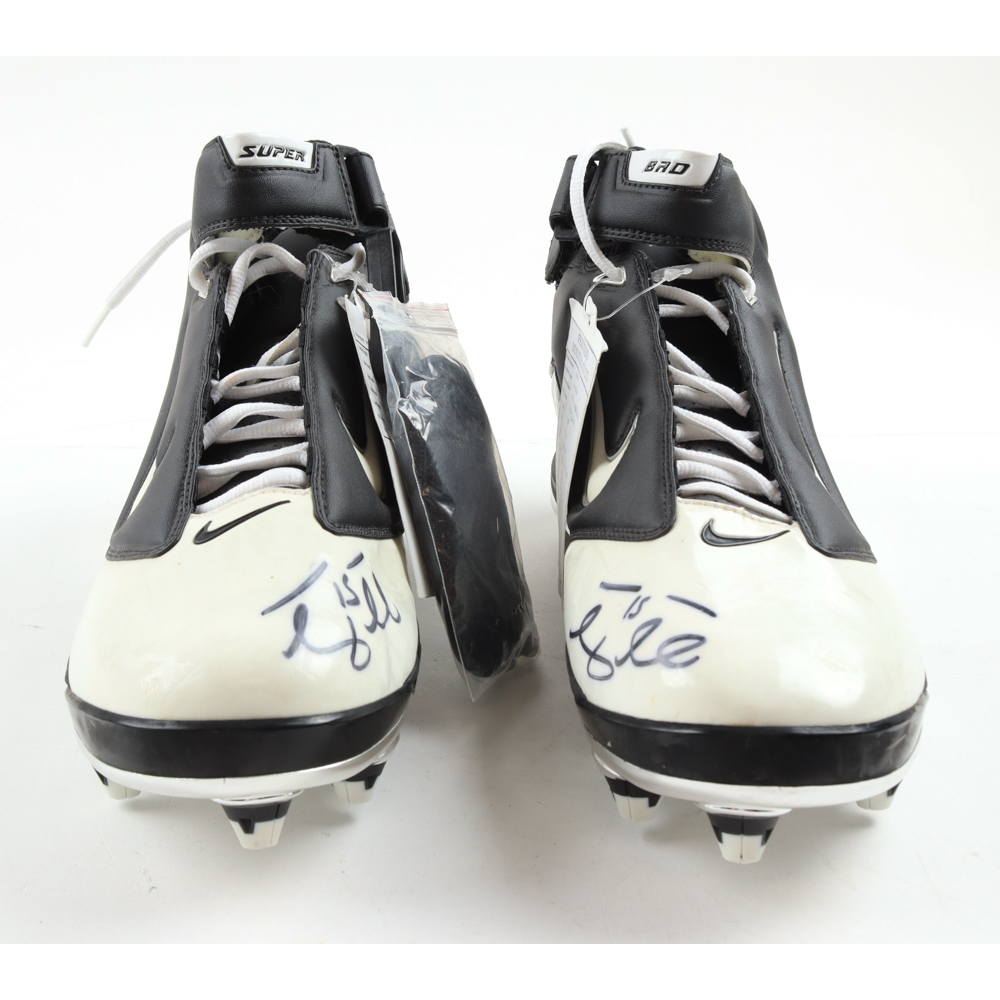 Tim Tebow Signed Personally Owned & Worn Pair Of Nike Football Cleats ...