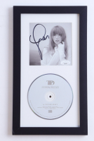 Taylor Swift Signed Custom Framed "The Tortured Poets Department" CD ...