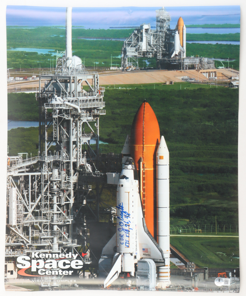 John Creighton Signed NASA 16x20 Photo Inscribed "STS-51G-36-48" (Beckett) | Pristine Auction