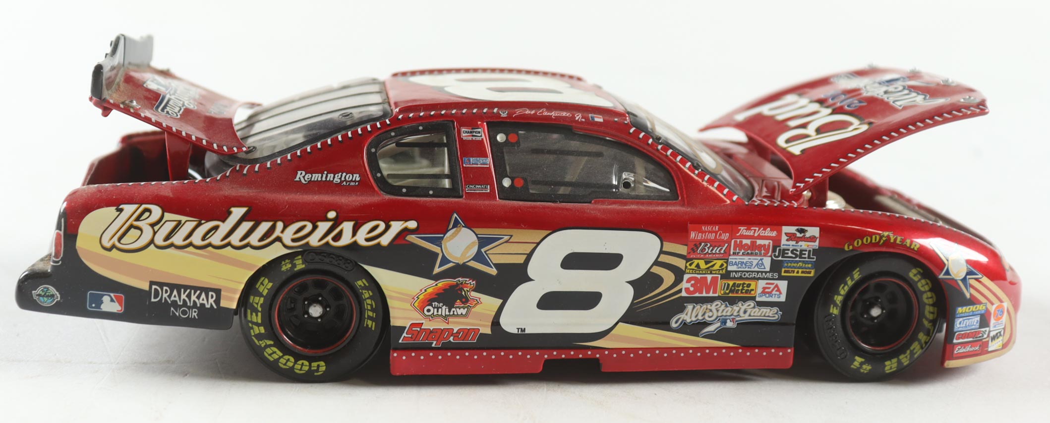 Dale Earnhardt Jr. Signed NASCAR #8 Budweiser / MLB All-Star Game 2002 ...