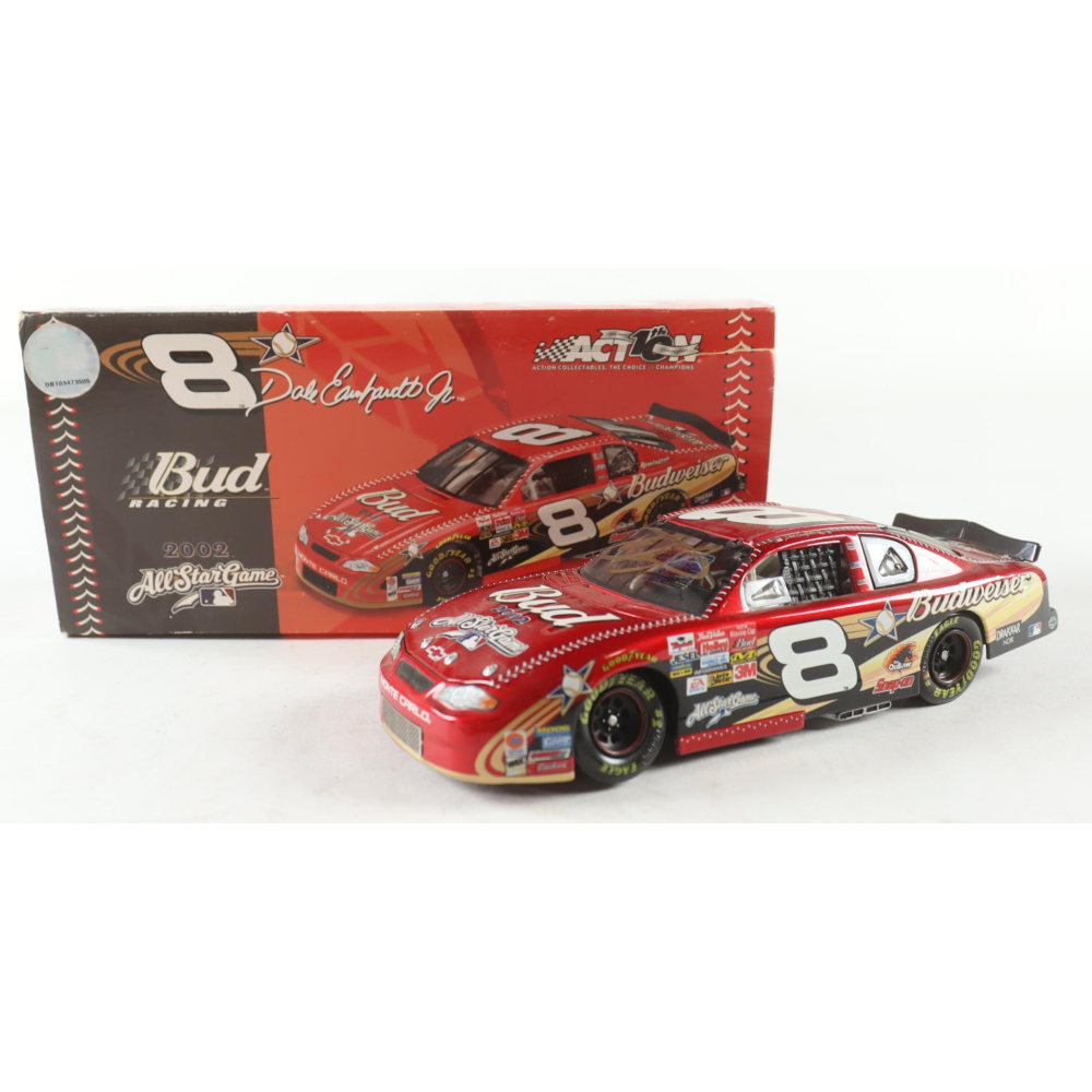Dale Earnhardt Jr. Signed NASCAR #8 Budweiser / MLB All-Star Game 2002 ...