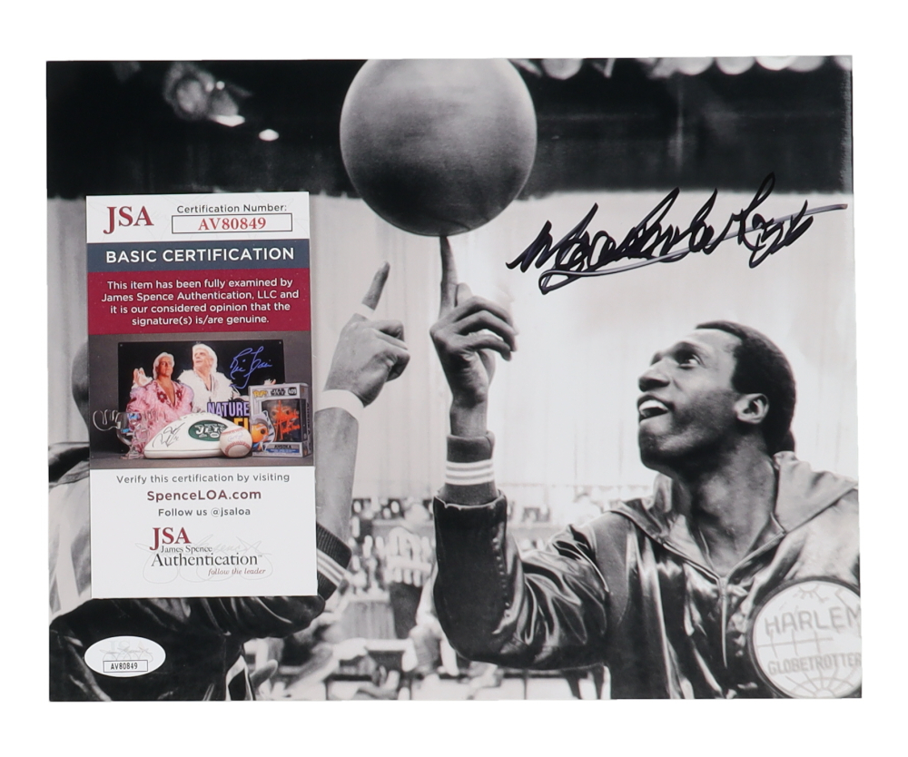 Meadowlark Lemon Signed 8x10 Photo (JSA) | Pristine Auction