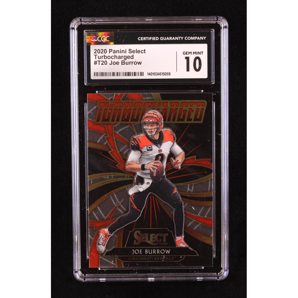 Joe Burrow 2020 Select Turbocharged #20 RC (CGC 10) | Pristine Auction