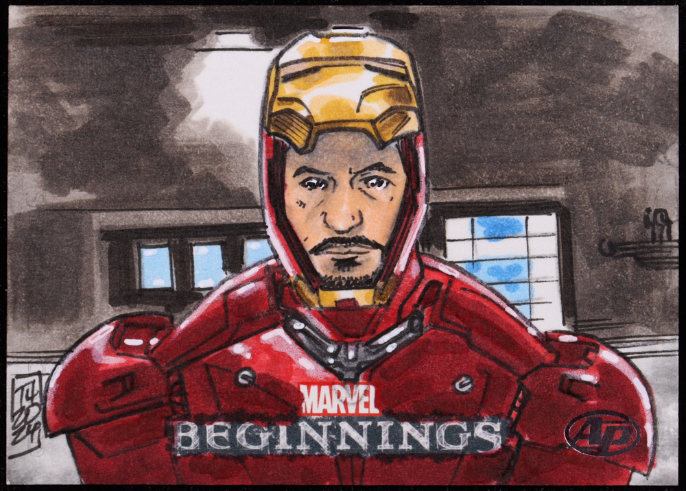 Tony Stark | Iron Man | 2012 Upper Deck Marvel Beginnings Series 2 ...