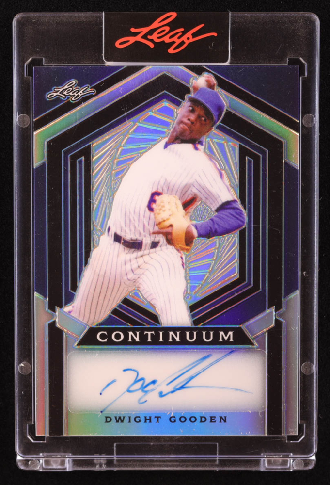 Dwight Gooden 2023 Leaf Metal Rookie Continuum Autographs Prismatic ...