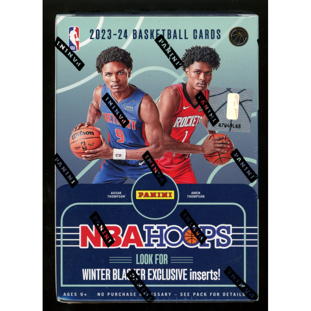 2023-24 Panini NBA Hoops Basketball Blaster Box with (6) Packs ...