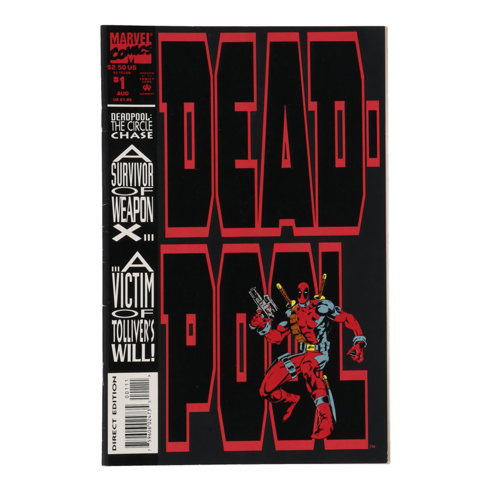 1993 "Deadpool: Circle Chase" Issue #1 Marvel Comic Book | Pristine Auction