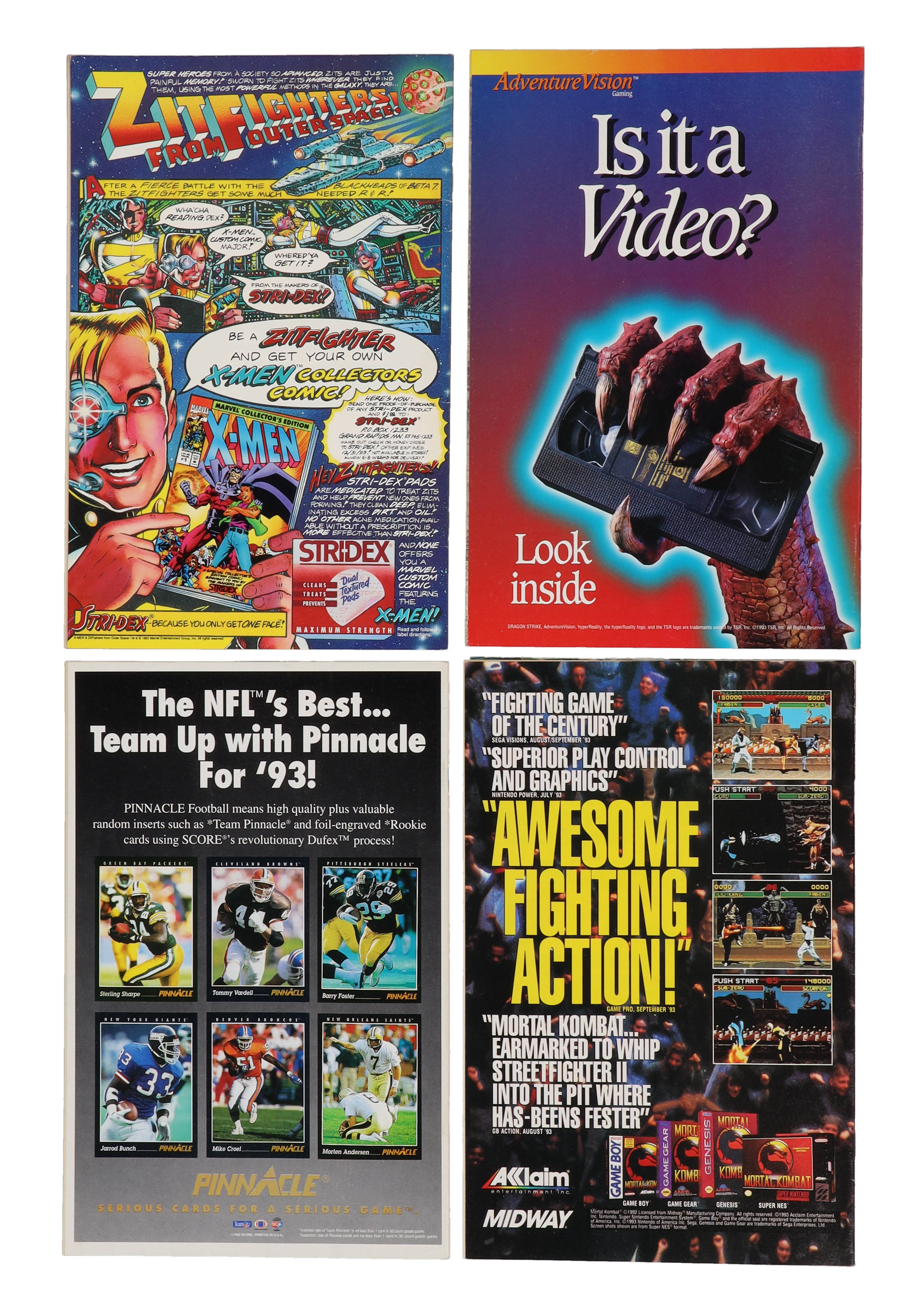 Complete Set of (4) 1993 "Deadpool: The Circle Chase" Issue #1-4 Marvel ...