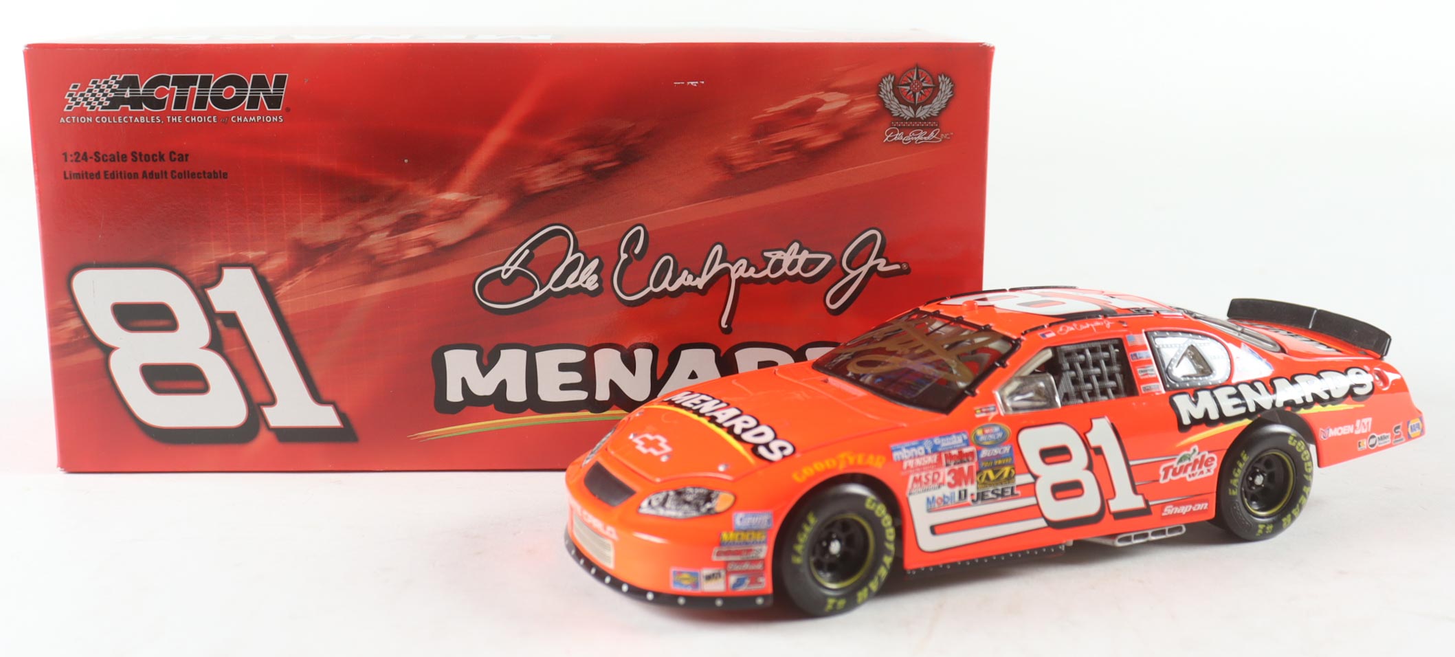 Dale Earnhardt Jr. Signed NASCAR #81 Menard's 2005 Monte Carlo - 1:24 ...