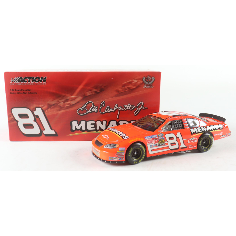 Dale Earnhardt Jr. Signed NASCAR #81 Menard's 2005 Monte Carlo - 1:24 ...