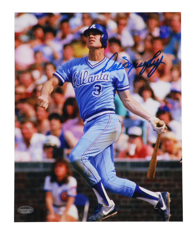 Dale Murphy Signed Braves 8x10 Photo (Schwartz) | Pristine Auction