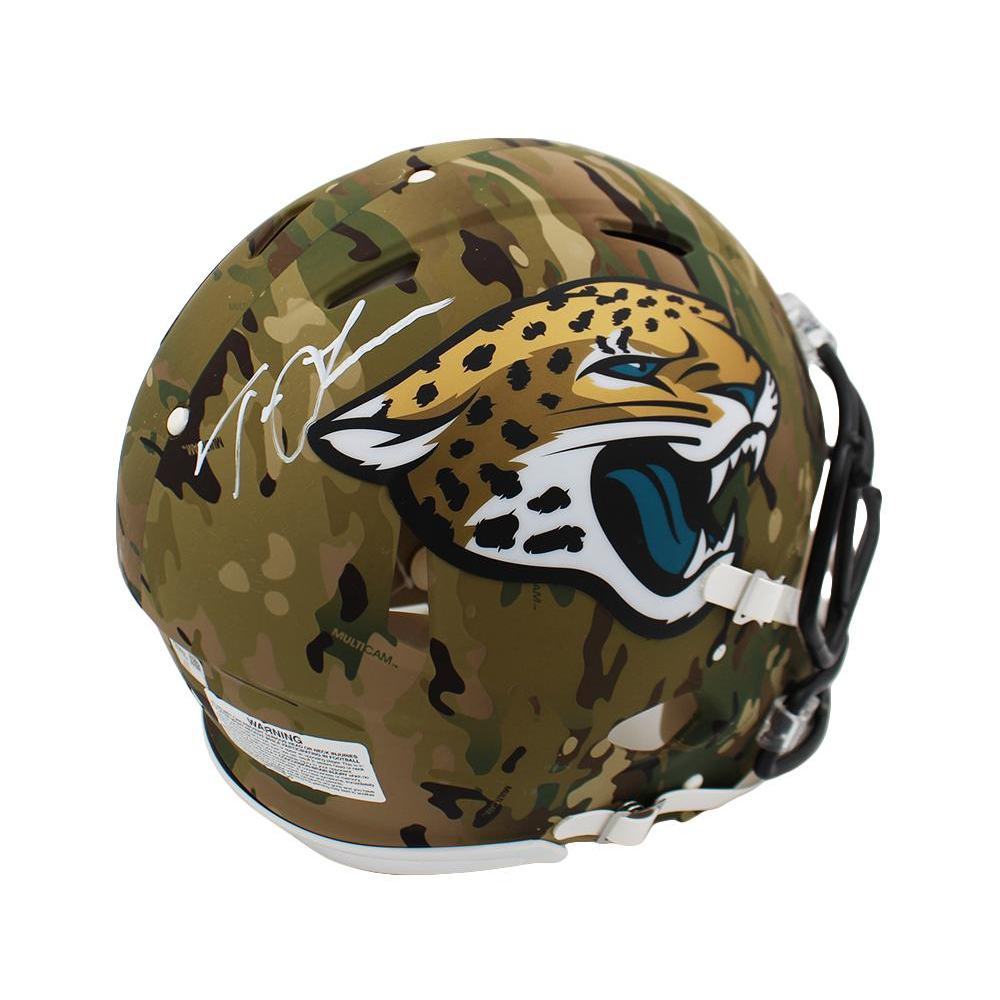 Trevor Lawrence Signed Jaguars Full-Size Authentic On-Field Camo ...