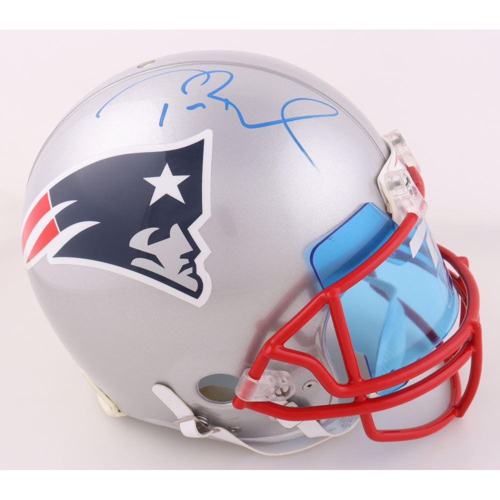 Tom Brady Signed Patriots Full-Size Authentic On-Field Helmet with ...