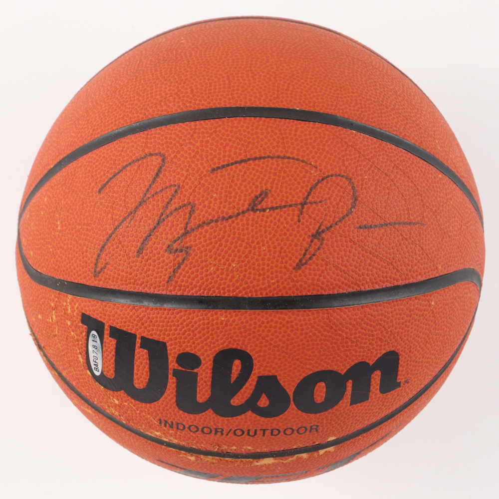 Michael Jordan Signed Wilson Basketball (UDA) | Pristine Auction