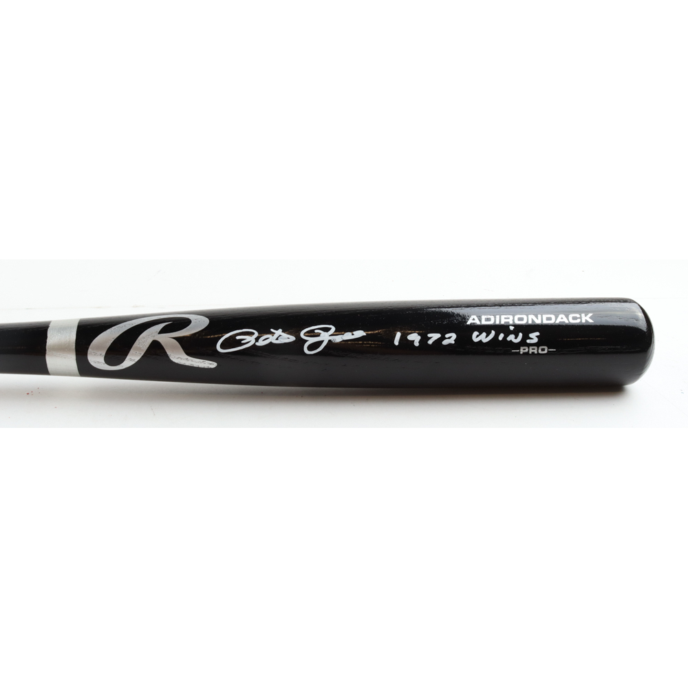Pete Rose Signed Rawlings Baseball Bat Inscribed "1972 Wins" (Playball ...