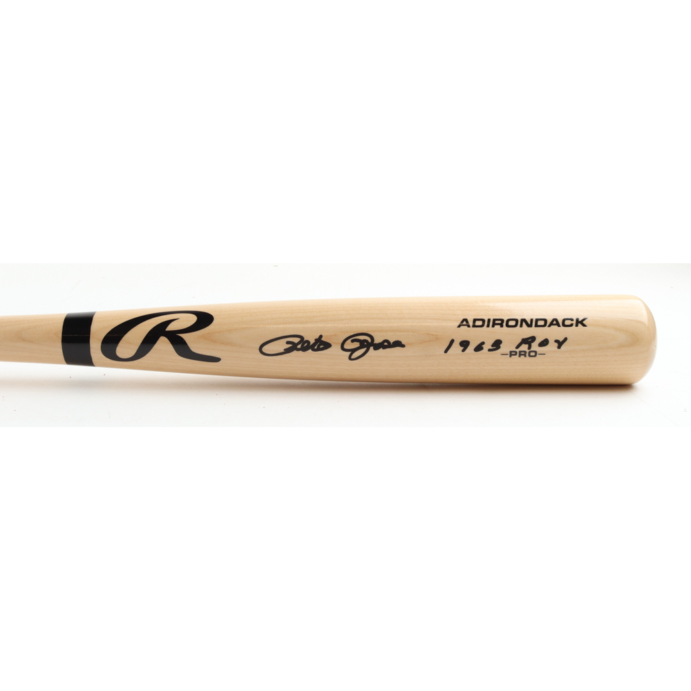 Pete Rose Signed Rawlings Baseball Bat Inscribed "1965 ROY" (Playball ...