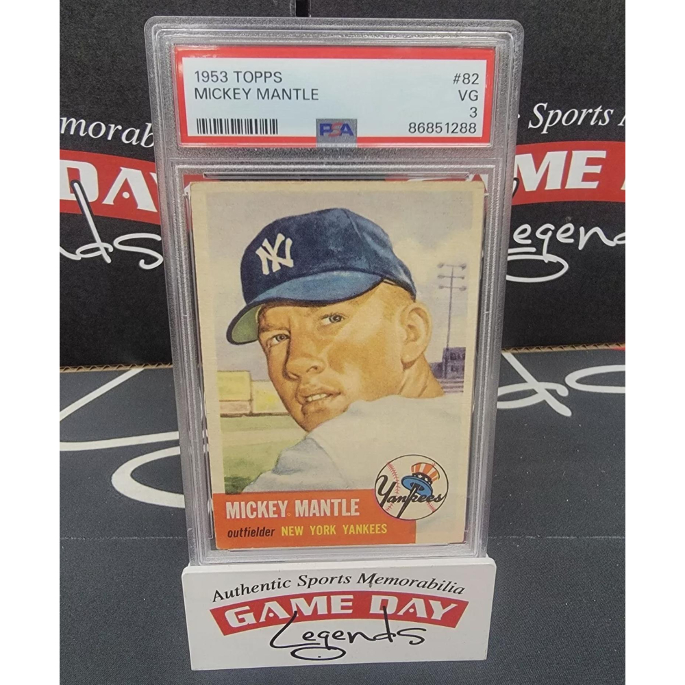 Mickey Mantle 1953 Topps #82 (PSA 3) | Pristine Auction