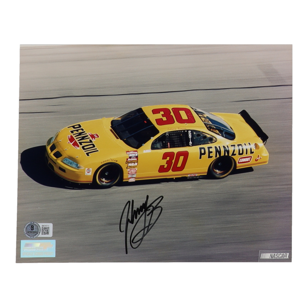 Johnny Benson Jr. Signed NASCAR 8x10 Photo (Beckett) | Pristine Auction