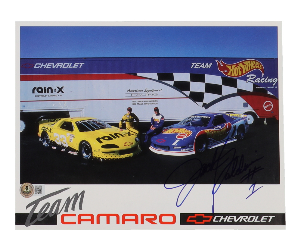 Jack Baldwin Signed NASCAR 8x10 Photo (Beckett) | Pristine Auction