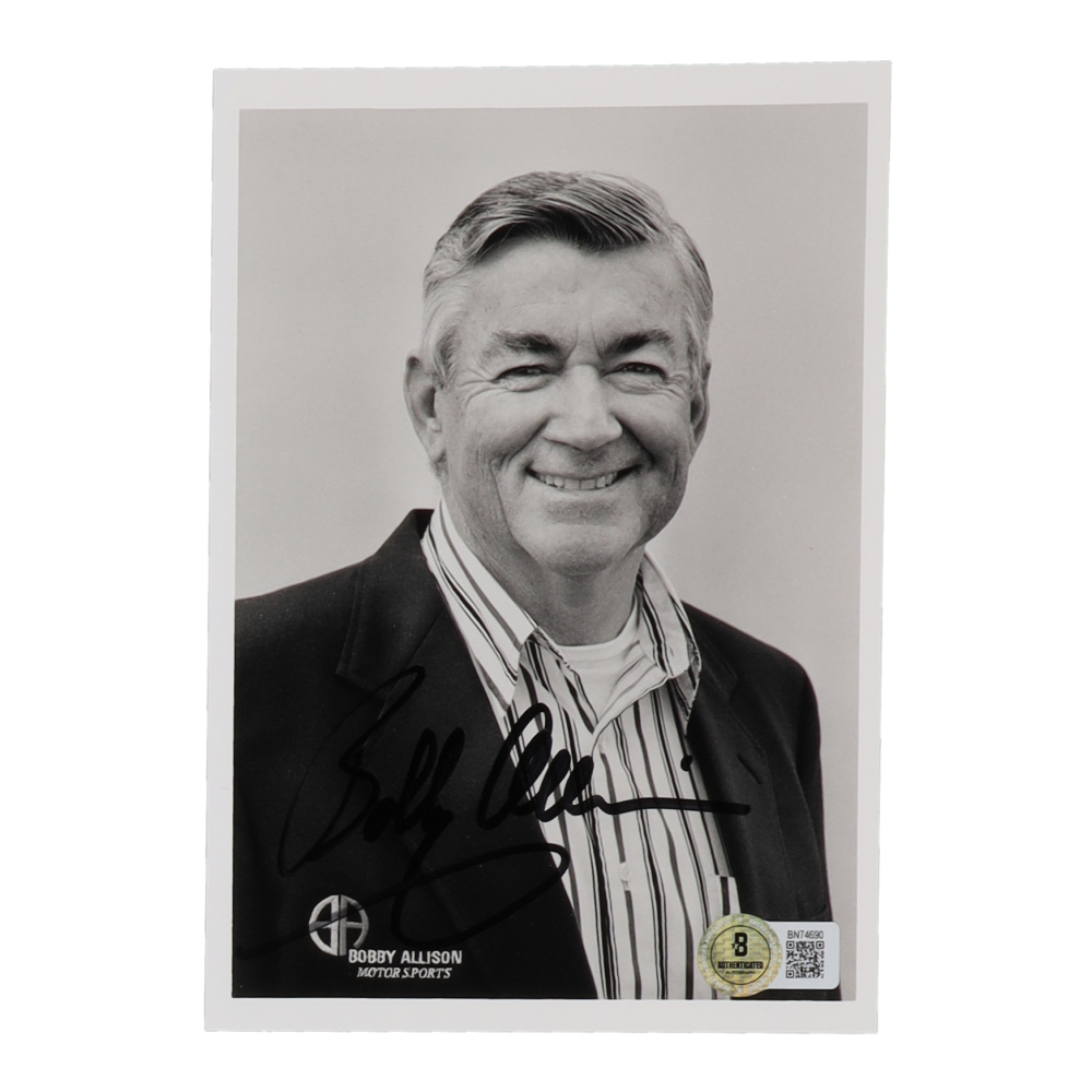Bobby Allison Signed 5x7 Photo (Beckett) | Pristine Auction