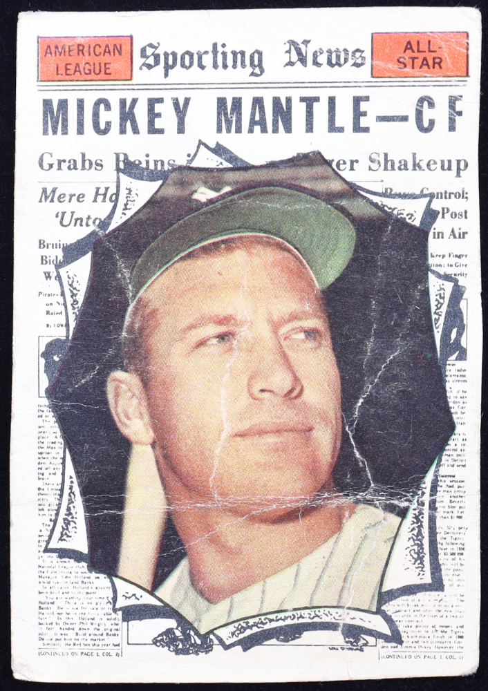 Mickey Mantle 1961 Topps #578 AS | Pristine Auction