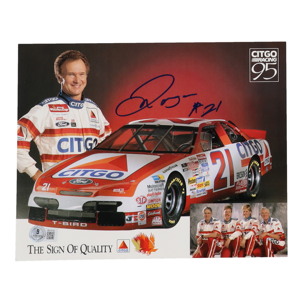 Morgan Shepherd Signed NASCAR 8x10 Photo (Beckett) | Pristine Auction