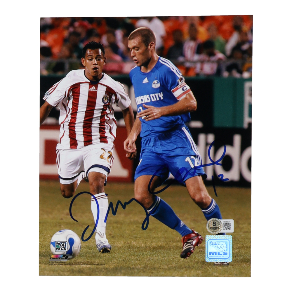 Jimmy Conrad Signed Kansas City Wizards 8x10 Photo (Beckett) | Pristine ...