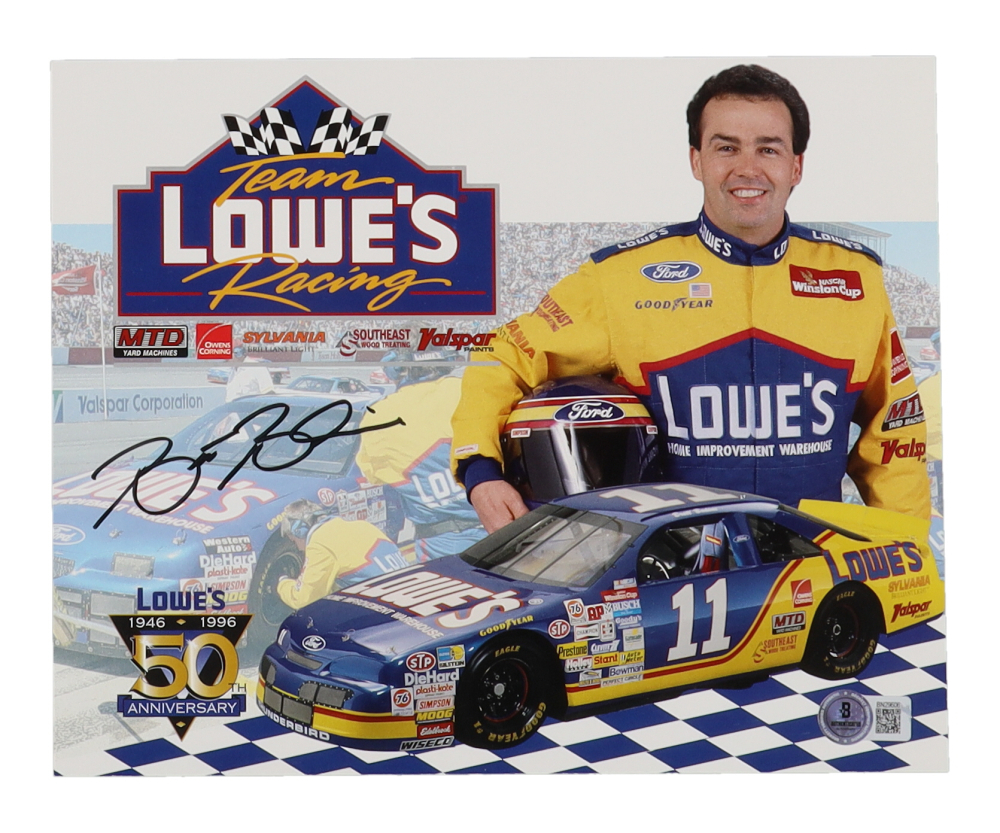 Brett Bodine Signed NASCAR 8x10 Photo (Beckett) | Pristine Auction
