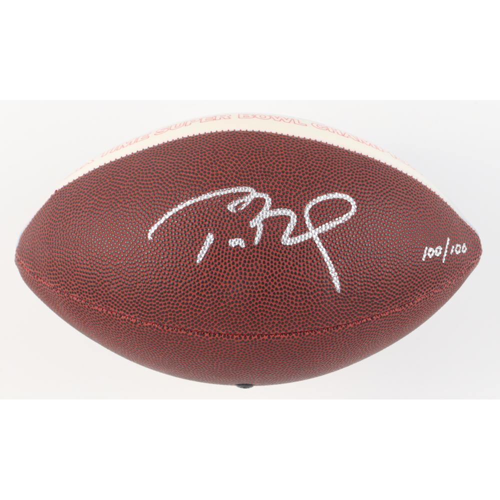 Tom Brady Signed LE Patriots "Six Time Super Bowl Champion ...