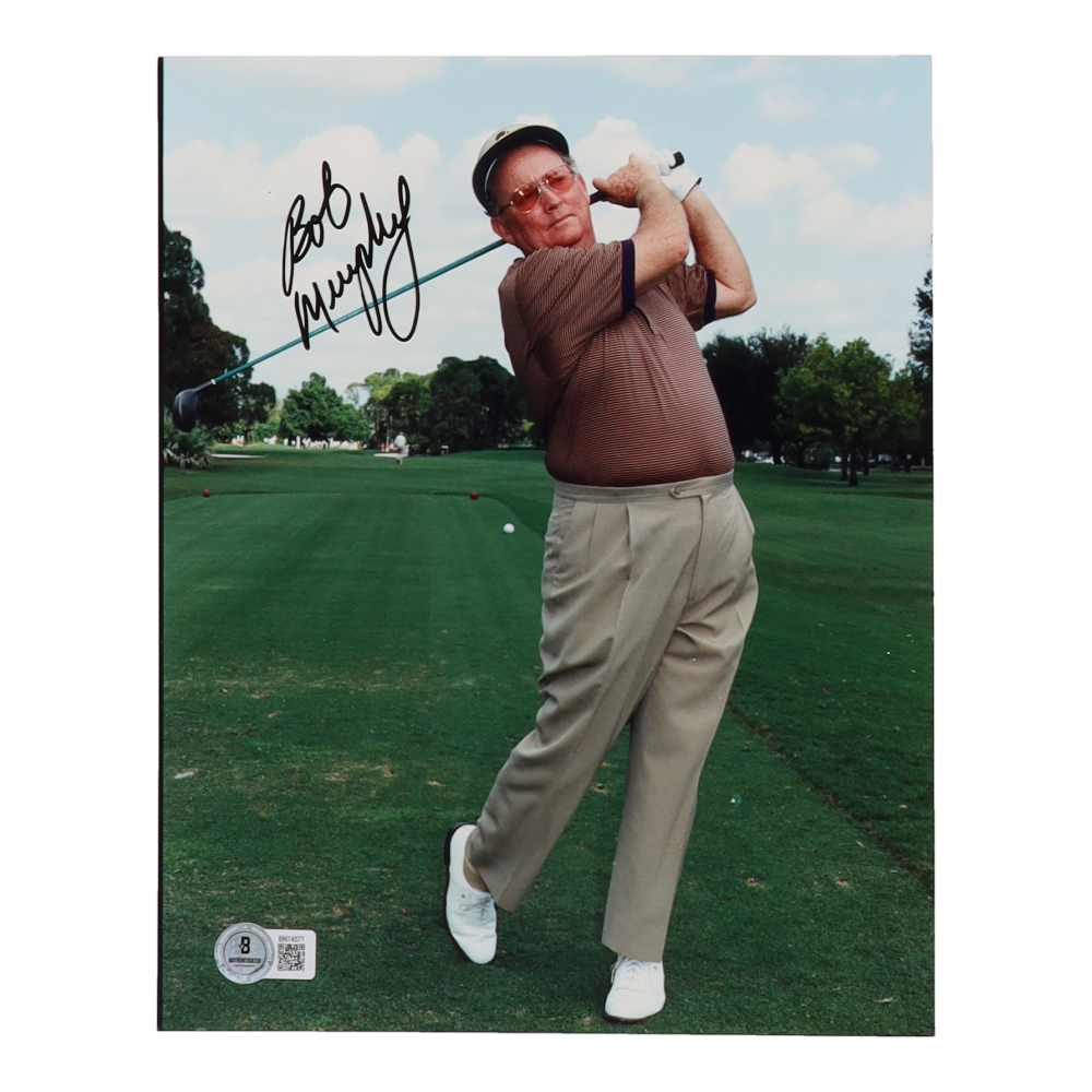 Bob Murphy Signed 8x10 Photo (Beckett) | Pristine Auction