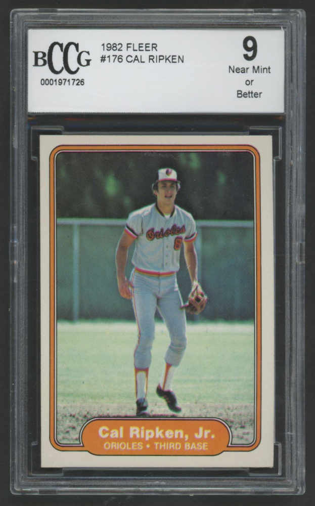 Cal Ripken Jr. 1982 Fleer #176 RC (BCCG 9) | Pristine Auction