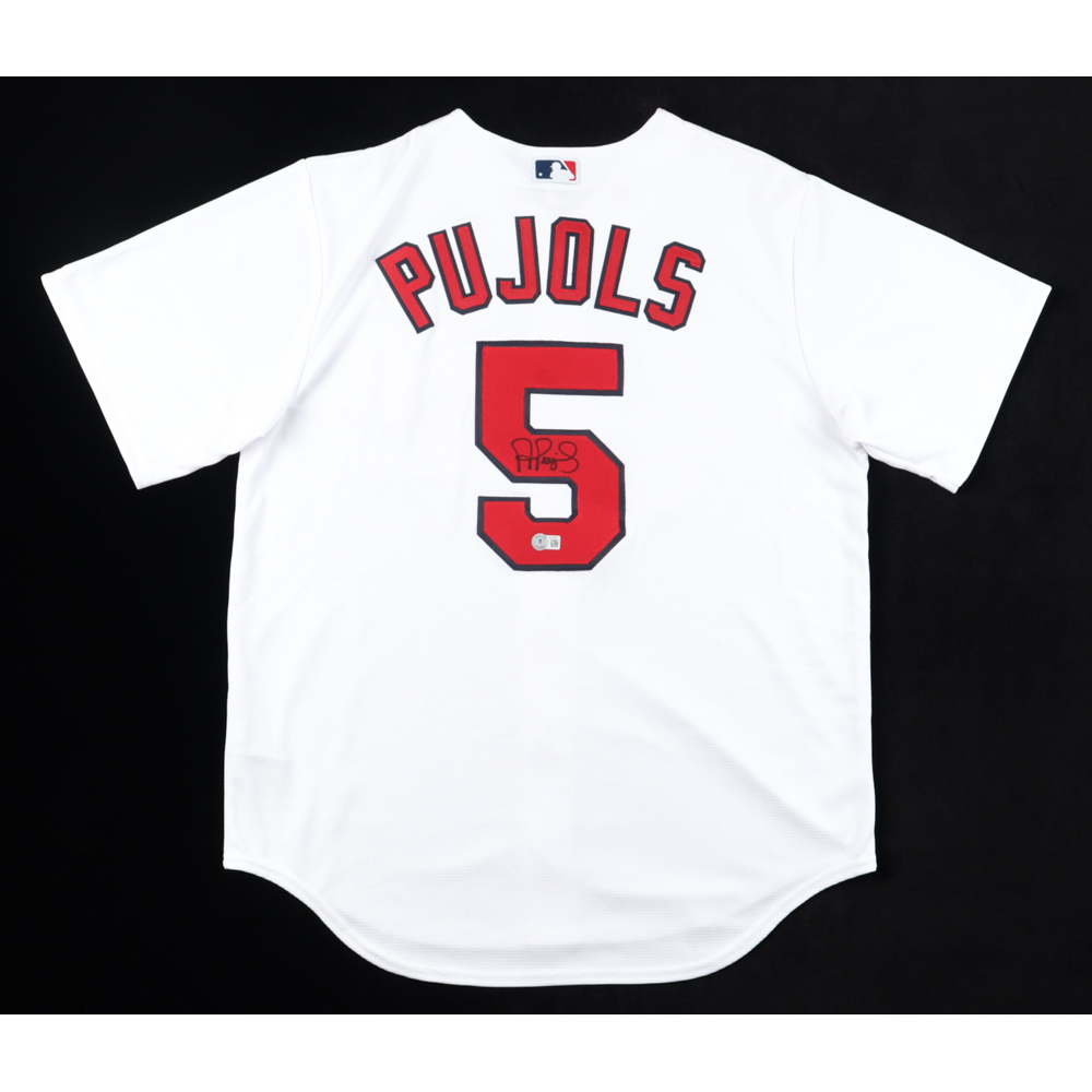 Albert Pujols Signed Cardinals Jersey (Beckett) | Pristine Auction