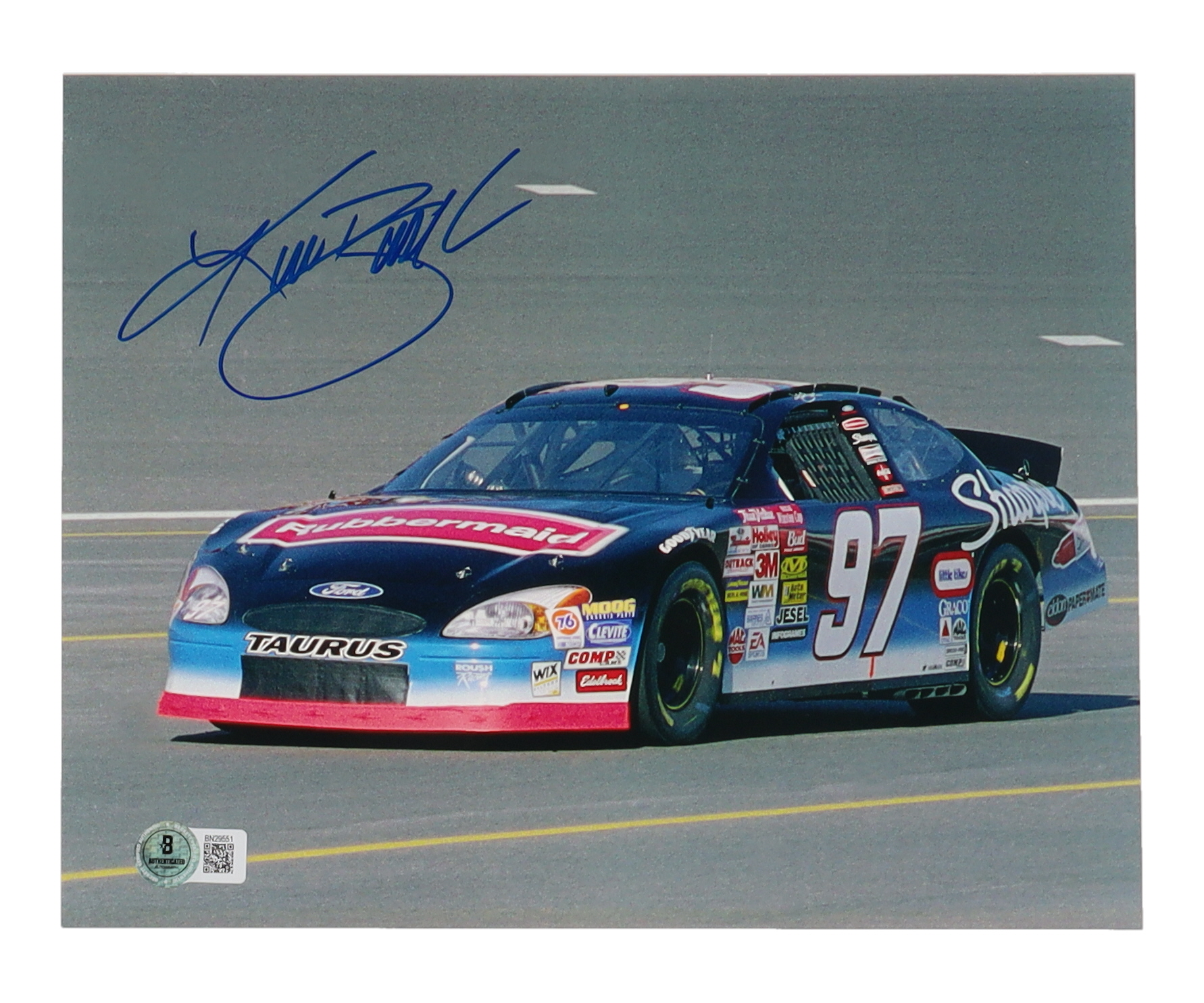 Kurt Busch Signed NASCAR 8x10 Photo (Beckett) | Pristine Auction