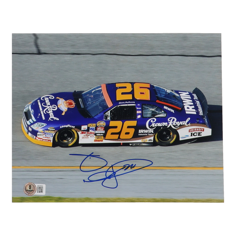 Jamie McMurray Signed NASCAR 8x10 Photo (Beckett) | Pristine Auction