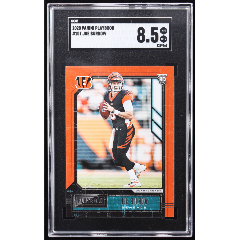 Joe Burrow 2020 Panini Playbook #101 RC (SGC 8.5) | Pristine Auction