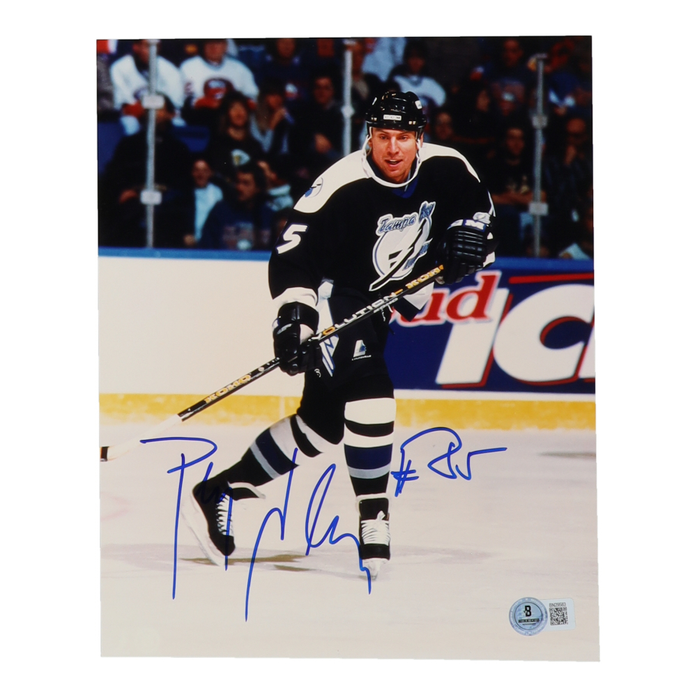 Petr Klima Signed Lightning 8x10 Photo (Beckett) | Pristine Auction
