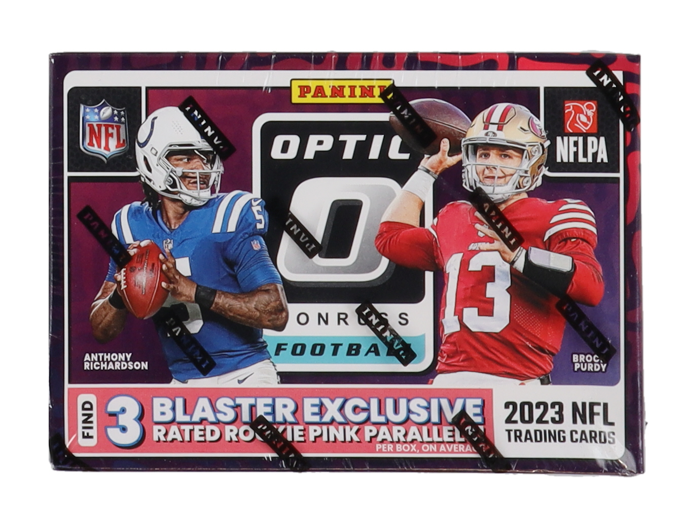 2023 Panini Donruss Optics Football Blaster Box With (6) Packs ...